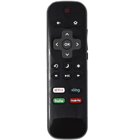 Replacement Insignia NS-RCRUS-17 Compatible with Roku TV Remote Control ...