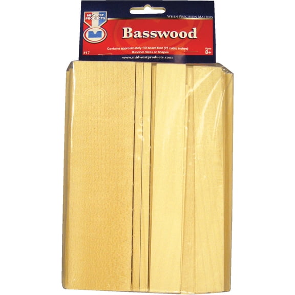 Midwest Just Wood Basswood Mini Carving Block Bag - Walmart.com