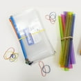 BAZIC Rubber Bands, Assorted Size 1/2 Lbs., Colors Sizes May Vary, 4 ...