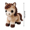 DIY Animal Beading Kit, 3D Cute Animal Figures, Complete Beadwork Craft ...