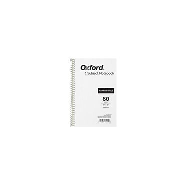 Ampad Oxford Narrow Rule Recycled Wirebound Notebook - 80 Sheets - Wire ...
