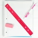 12" Shatter-Resistant Binder Ruler, Available in Multiple Colors ...