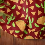 David Textiles, Inc. 36" x 44" 100% Cotton Taco Toss Precut Sewing ...
