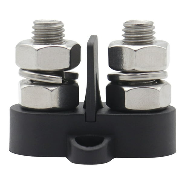 Ericealice Bus Bar Terminal Blocks M10 + M8 Power Distribution Stud for Truck RV Boat - Walmart.ca