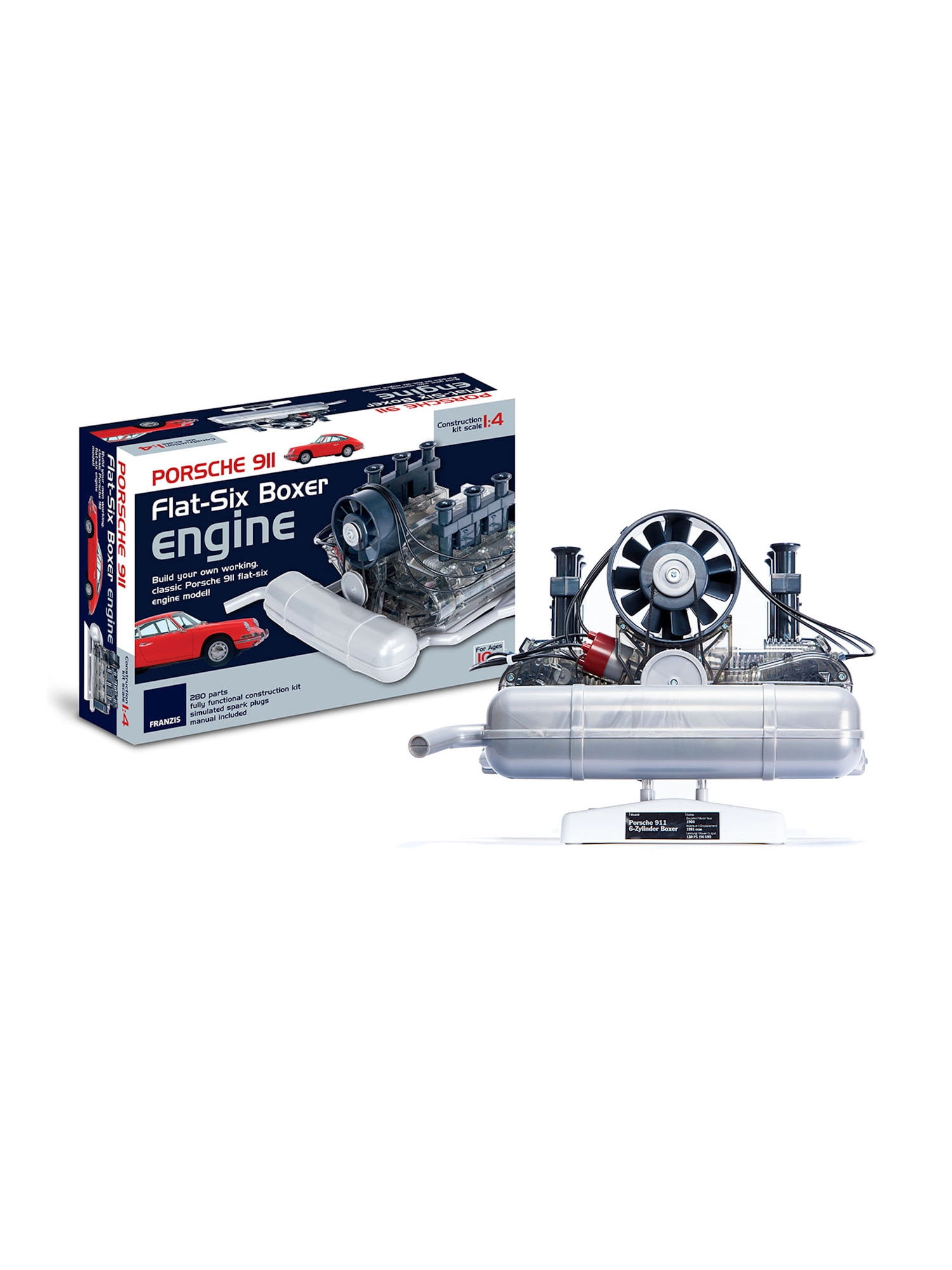 Porsche 911 Flat-Six Boxer Engine Model Kit - Walmart.com
