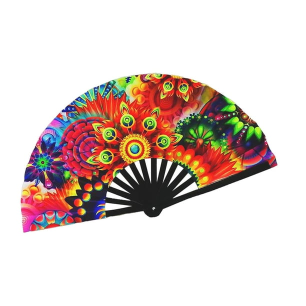 Folding Fan nese Fan Kung Fu Tai Fan Fluorescent Effects Dressing Up ...