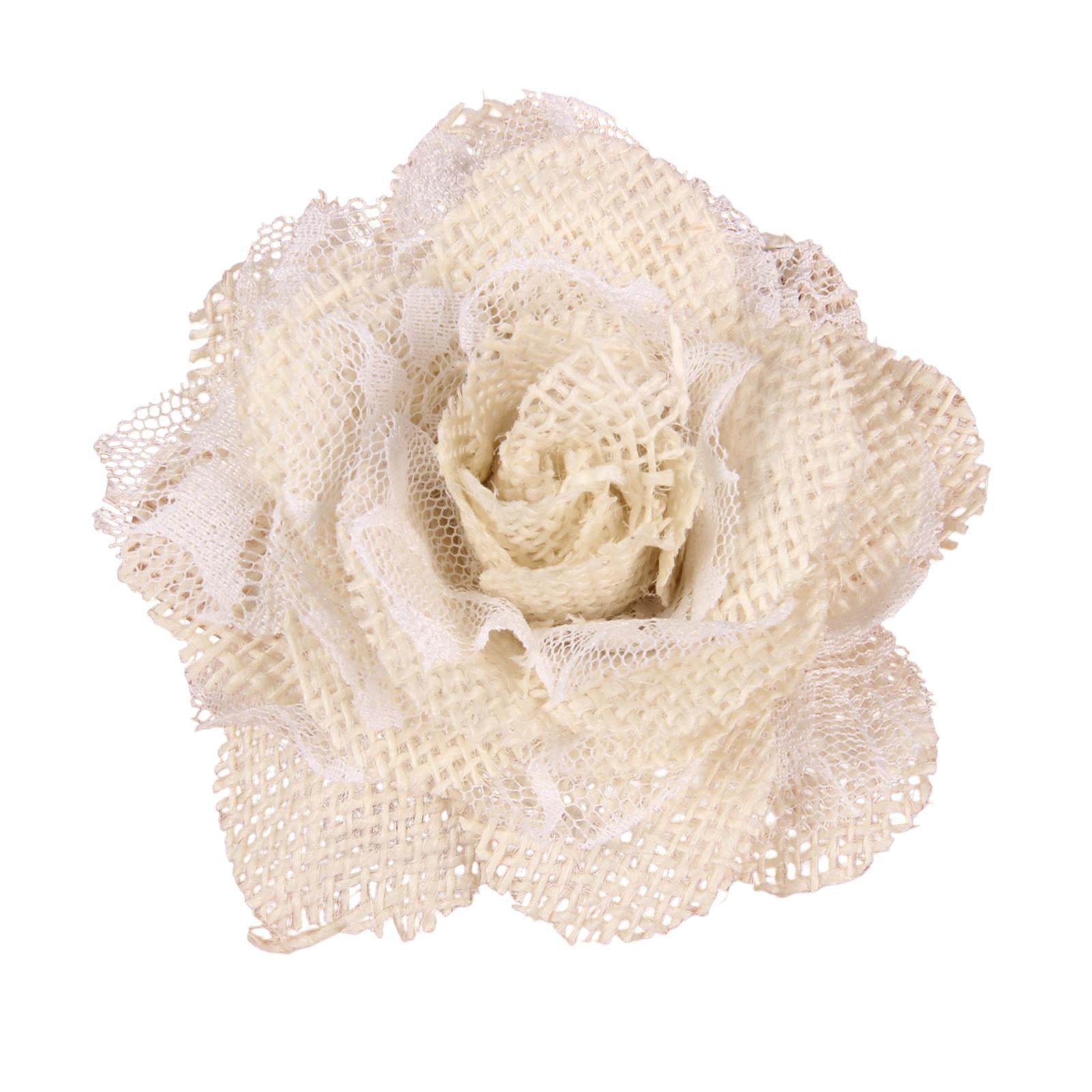 Click here for Siruishop Burlap Flower Aesthetic Sense Wedding De... prices