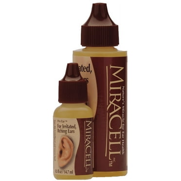 MiraCell ProEar Natural Ear Drops, Soothing Relief for Dry, Itchy ...