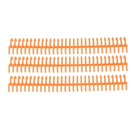 Loose Leaf Binding Spine, 30 Holes Reusable 10 Pcs 22mm Inner Diameter ...