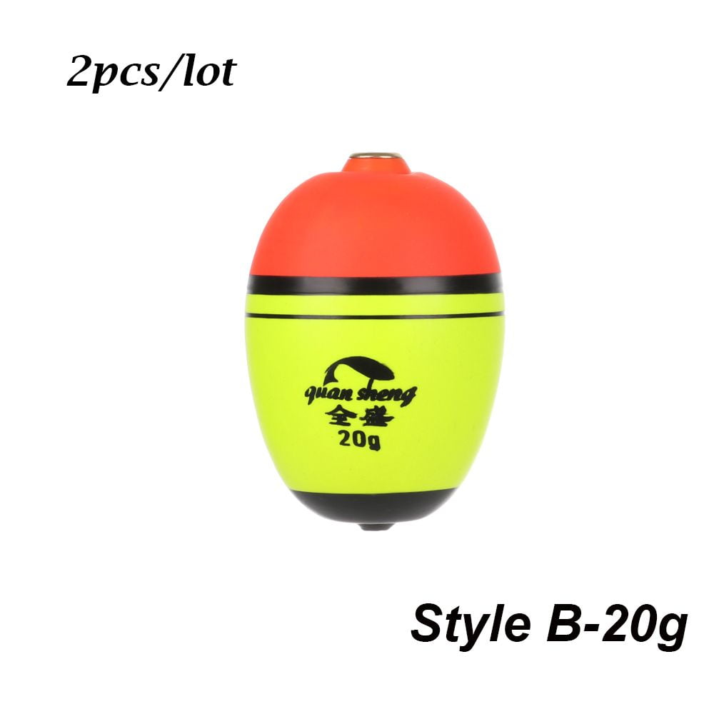 2pcs/lot Hot Buoyancy Plastic Long/oval Eva Foam Ball Boia Fishing ...