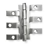 Fastec Satin Nickel 6 Finger Hinge, 2 Pack, For Interior Doors ...