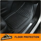 Armor All 2 Piece All-Weather Rubber Truck Floor Mats Black, 78830WDC ...