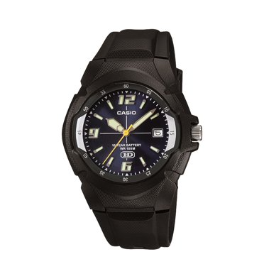 Casio Men's Digital Illuminator Sport Watch, Black Resin F108WH-1ACF ...