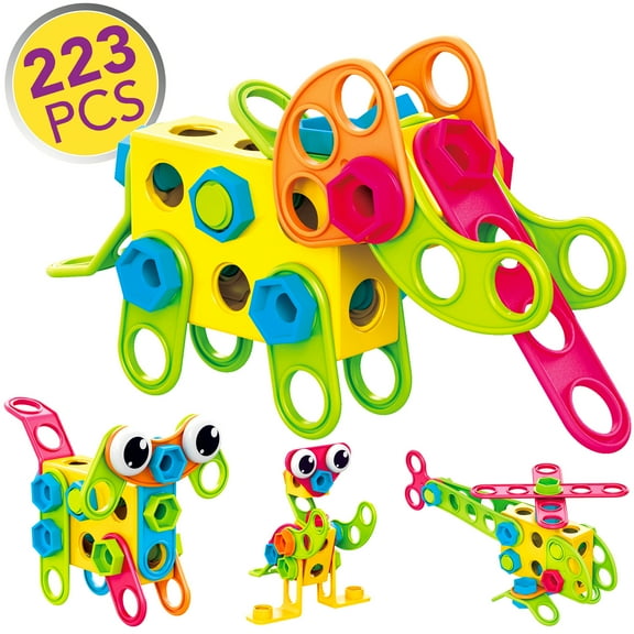 Learning Resources Gears! 100-Piece Set, STEM Toy for Boys and Girls ...
