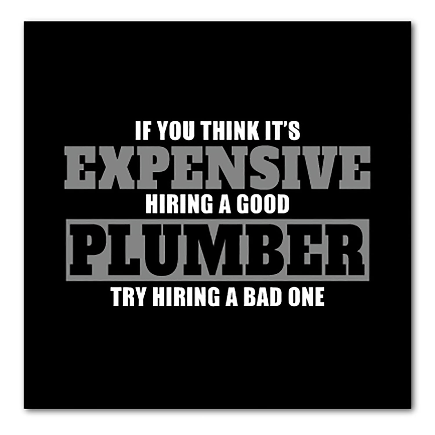 DistinctInk Custom Bumper Sticker - 10" x 10" Decorative Decal - Black ...