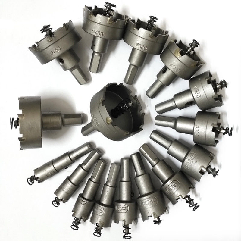 SENRISE Drill Bit Cutter Round Holes Cutting Cemented Carbide Silver ...