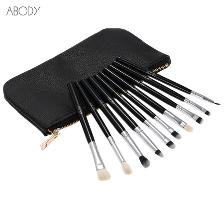 Abody 10Pcs Eye Makeup Bru-shes Kit Professional Cosmetic Makeup Set ...