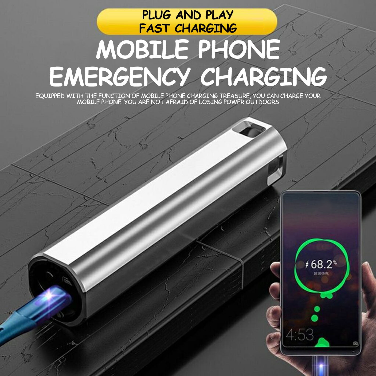 Click here for Meitianfacai Power Bank Flashlight Strong Recharge... prices