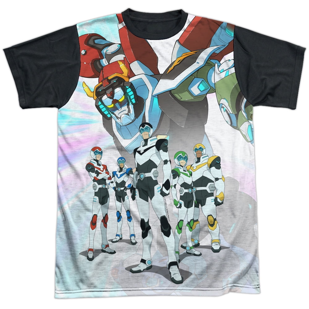 Voltron Team Unisex Adult Halloween Costume Sublimated T Shirt ...