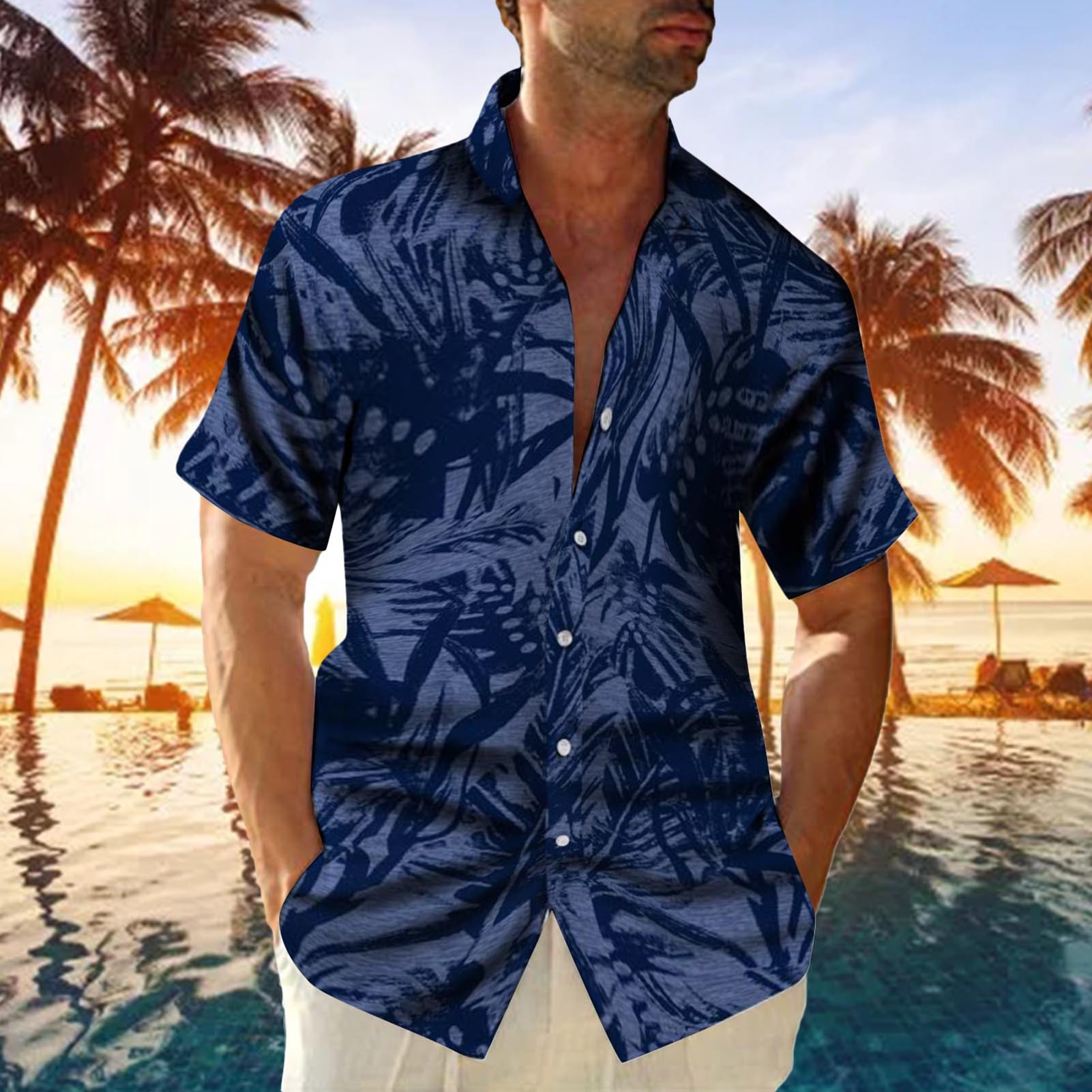 Good Looking Men At The Beach