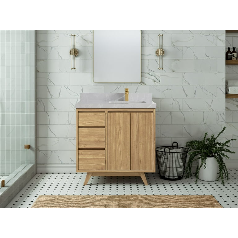 Right Offset Bathroom Vanity