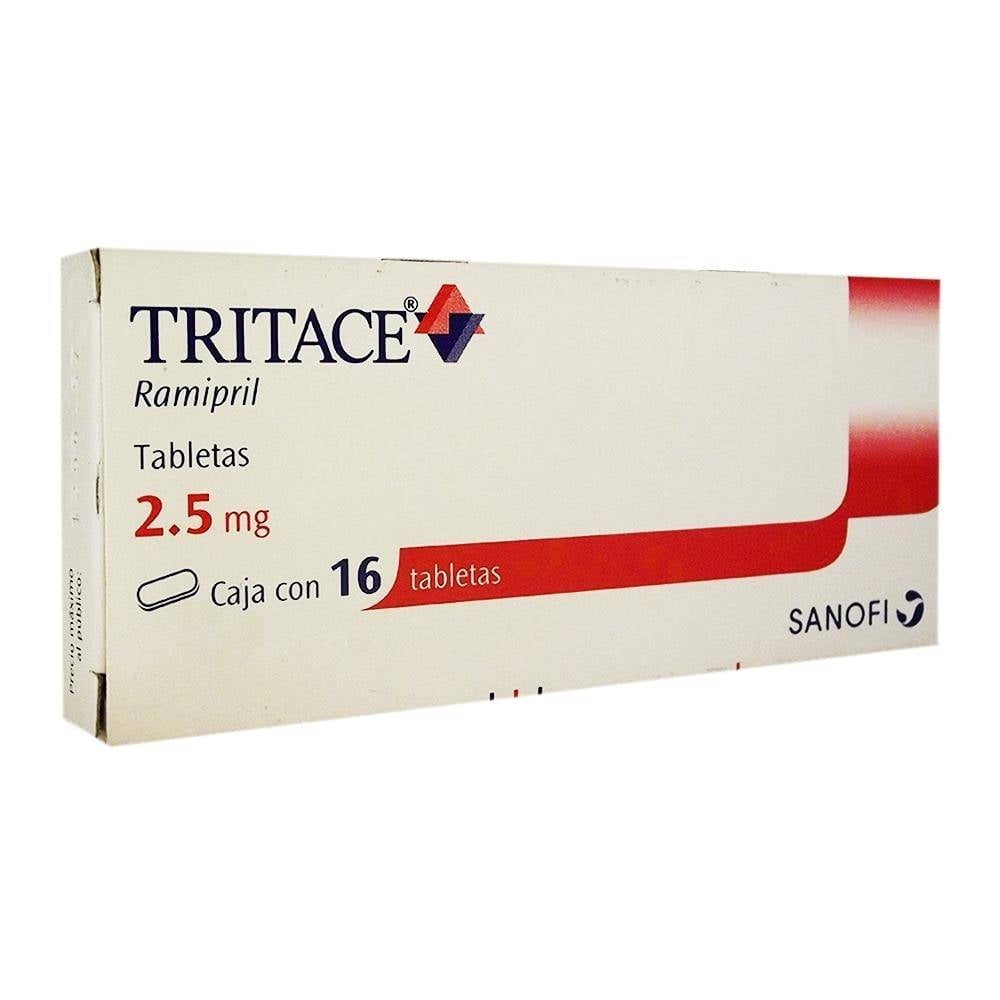 Tritace 2.5 mg 16 tabletas | Walmart en línea