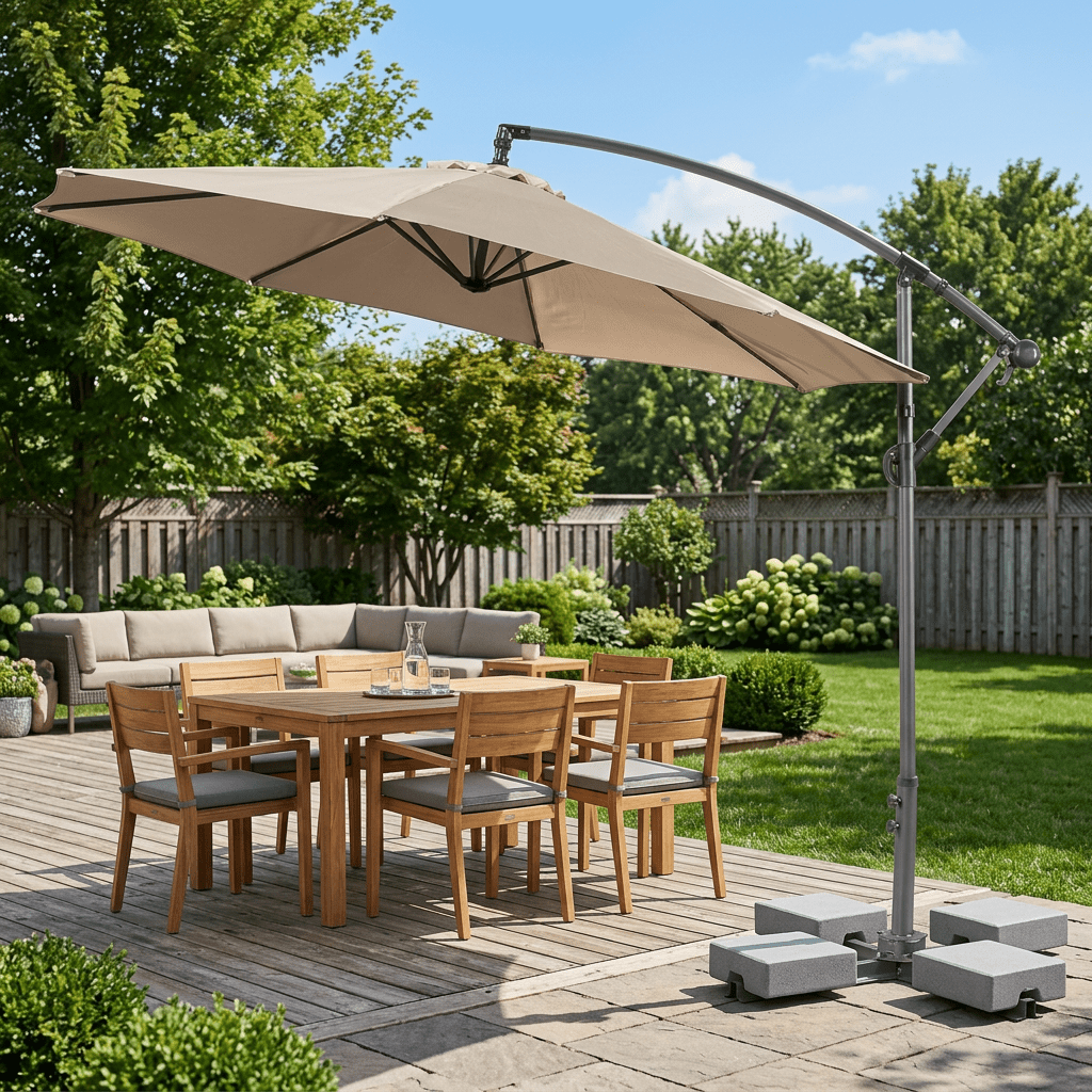 Click here for Velago Patio Furniture Gandia 10ft. Patio Cantilev... prices