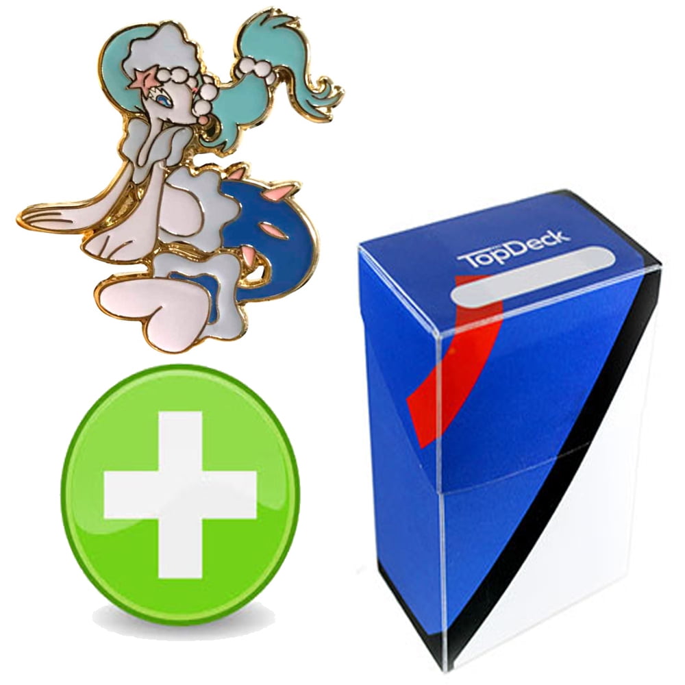 Pokemon Primarina Pin with Great Ball TopDeck Deck Box - Walmart.com
