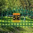 BTFSigns Bee Warning Sign - Honey Bees Hard at Work Sign,12"x 16 ...