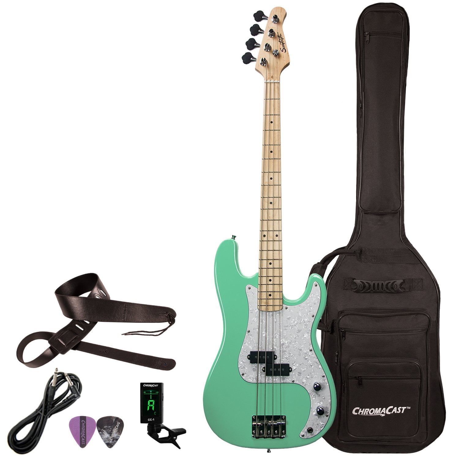 Sawtooth EP Series Electric Bass Guitar with Gig Bag & Accessories ...