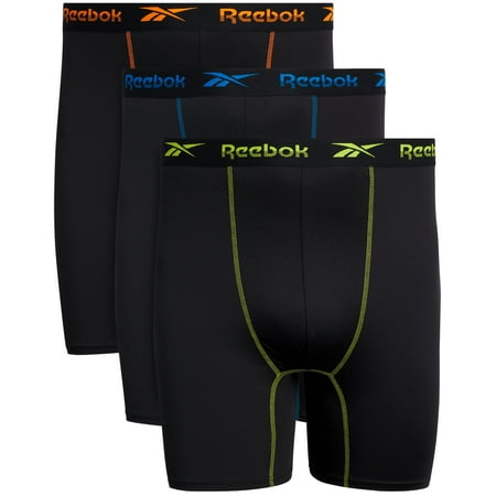 Reebok Menâ€™s Underwear â€“ Big and Tall Long Leg Performance Boxer ...
