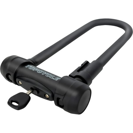 Topcycle Bike Lock High Security Bicycle U-Lock U14, Hardened Steel ...