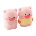 2Pcs Cartoon Hand Crank Pencil Sharpener, Mini Animal Shaped Pencil ...