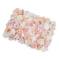 balikha 20 Pcs Artificial Flowers Wall, Wedding Backdrop Hanging Floral ...
