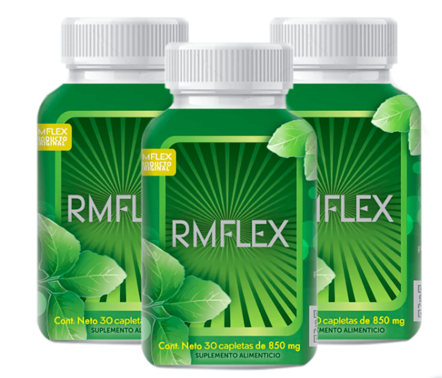 Suplemento Alimenticio Rmflex 30 comprimidos 850 mg Pack 3 | Bodega ...
