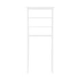 Alaterre Dover Over Toilet Organizer with Open Shelving, Wall Mounted ...