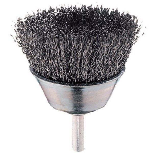 Advance Brush 410-82828 2.5 in. Crimped Shank Mounted Cup Brush 0.008 ...