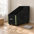 Lazsy Folding Cycle Storage Box Reinforced Side Panels Cycle Trunk Box ...