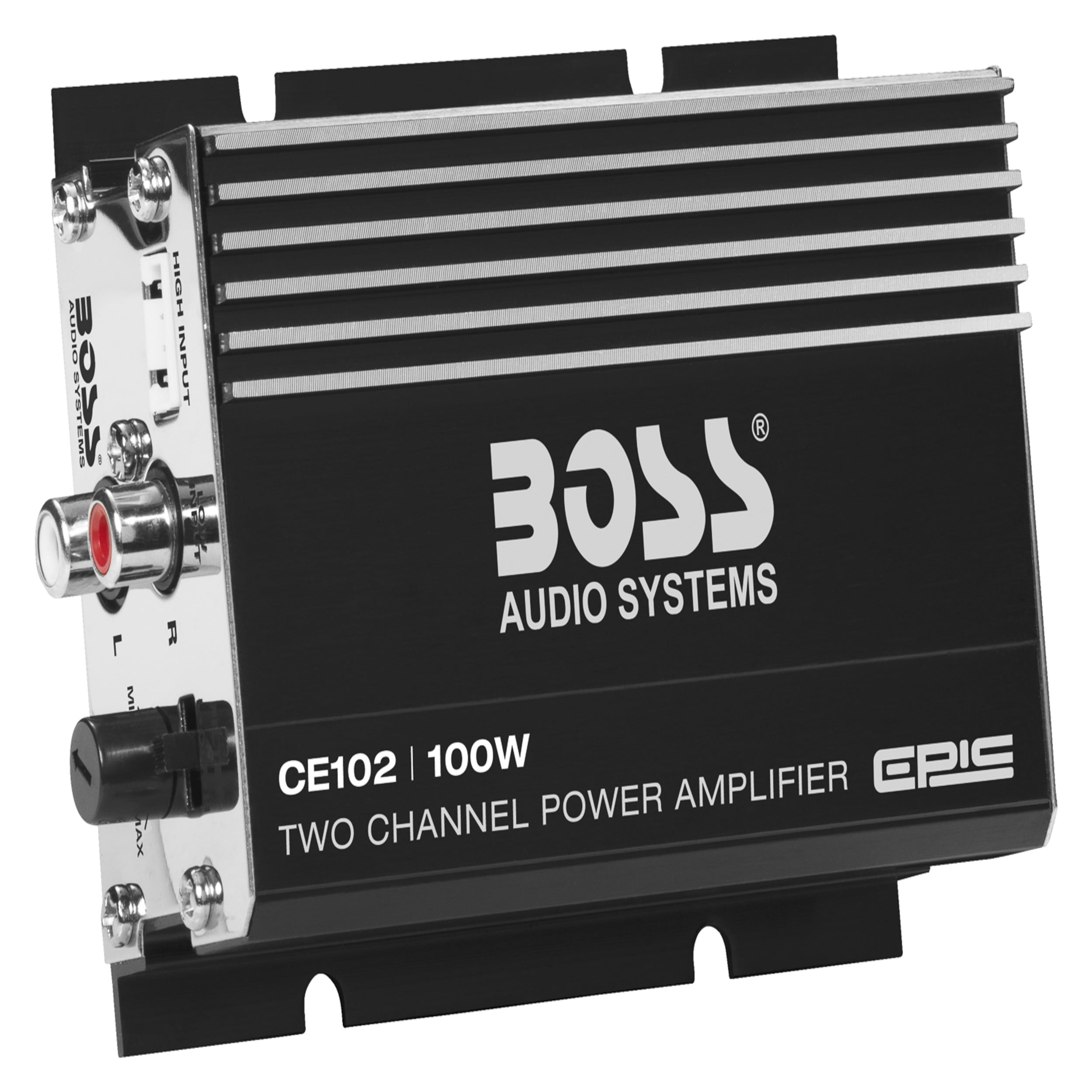 BOSS Audio Systems CE102 Epic Series Audio Amplifier 100 High Output