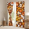 60S 100S Groovy Curtains for Bedroom Living Room Retro Hippie Flower ...