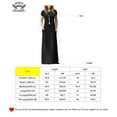HAOMEILI Women Short/Long Sleeve Loose Plain Maxi Dresses Casual Long Dresses with Pockets ...