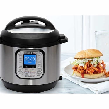 Instant Pot LUX60 V3 6-Quart 6-in-1 Multi-Use Programmable Pressure ...