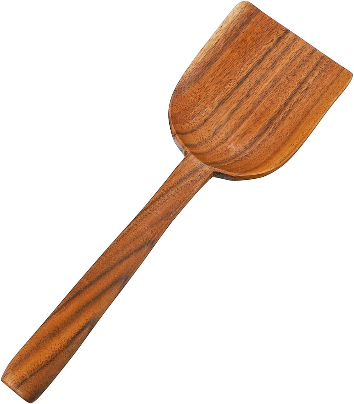 Teak Cooking Spatula Silverware Spoons Icing Kit Dough Scrapper Cooking ...