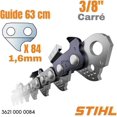 Stihl 25" Full Chisel Saw Chain 3623-005-0084 33RSC-84 - Walmart.com