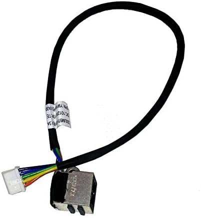 New AC DC Jack Power Plug in Charging Port Connector Socket with Wire ...