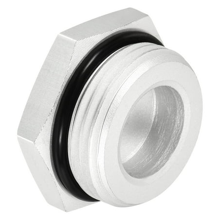 Uxcell G1 Male Thread Aluminum Hex Head Pipe Plug Cap Fitting Connector ...