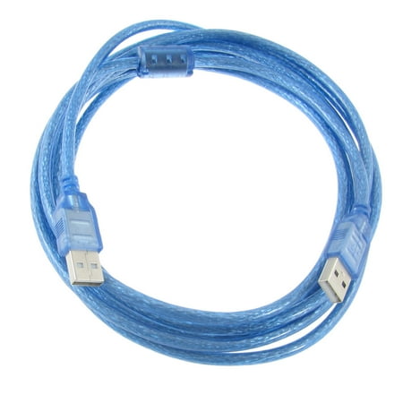 PC Printer Blue 3 Meters 10ft USB 2.0 Male to Male Extension Cable ...