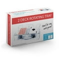 2 Deck Rotating Playing Card Tray - Walmart.com