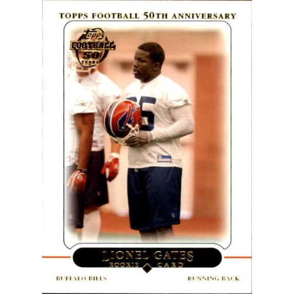 2005 Topps #376 Lionel Gates RC NFL Football Trading Card - Walmart.com