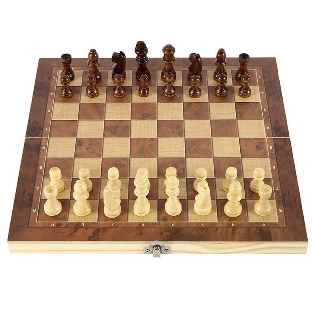 Travel Chess Sets Juego Ajedrez Y Checkers Set 3 en 1 para El Cables ...